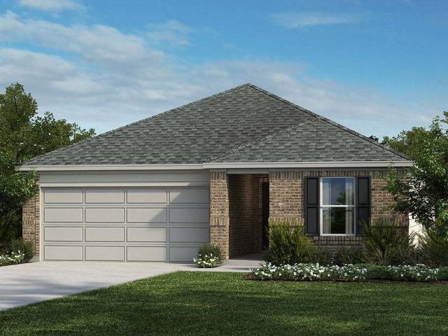 3 Bed, 2 Bath New Home plan in Jarrell, TX
