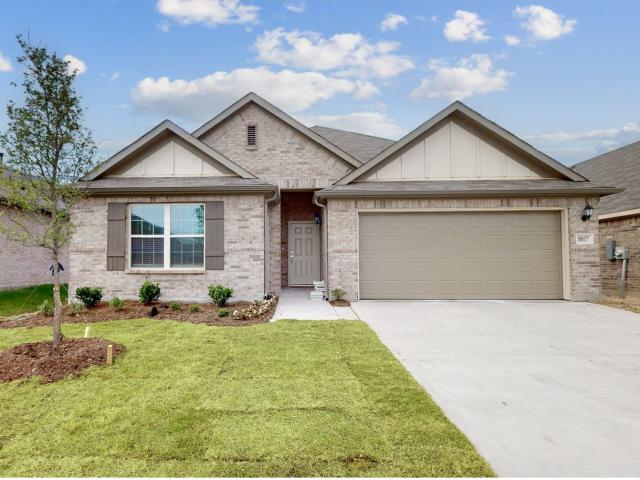 3 Bed, 2 Bath New Home plan in Justin, TX
