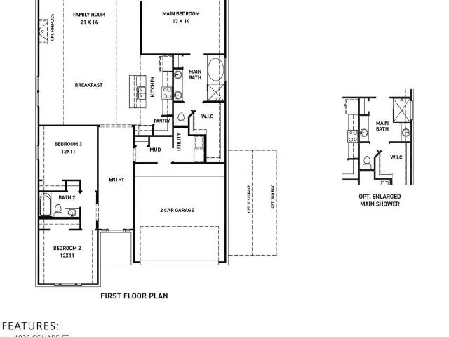 3 Bed, 2 Bath New Home plan in Kyle, TX