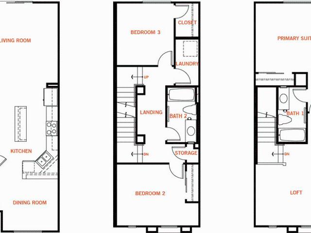 3 Bed, 2 Bath New Home plan in Las Vegas, NV