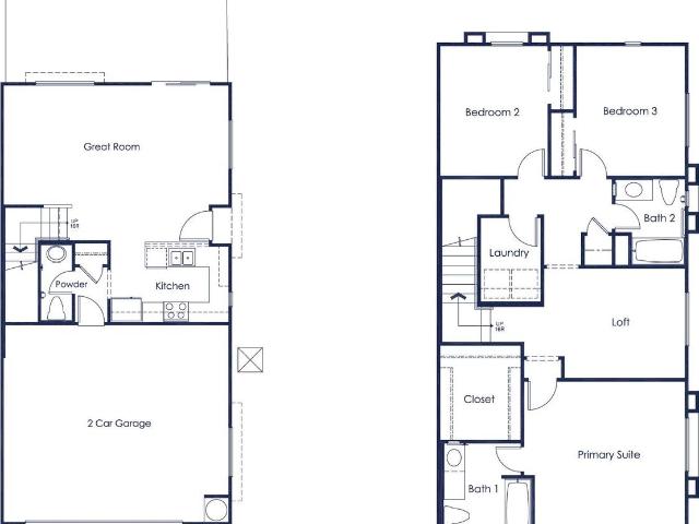 3 Bed, 2 Bath New Home plan in Las Vegas, NV
