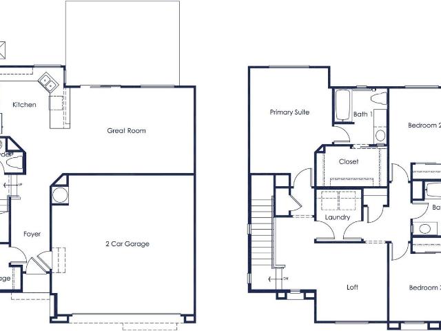 3 Bed, 2 Bath New Home plan in Las Vegas, NV