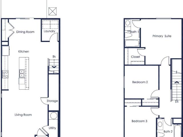 3 Bed, 2 Bath New Home plan in Las Vegas, NV