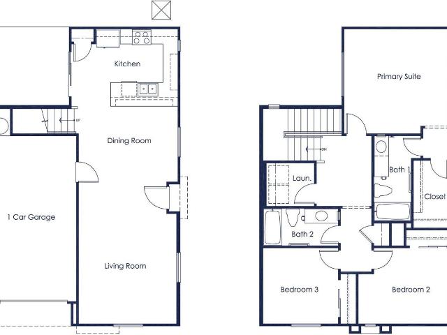 3 Bed, 2 Bath New Home plan in Las Vegas, NV
