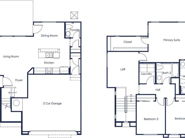 3 Bed, 2 Bath New Home plan in Las Vegas, NV