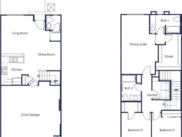 3 Bed, 2 Bath New Home plan in Las Vegas, NV