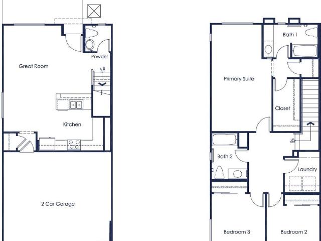 3 Bed, 2 Bath New Home plan in Las Vegas, NV