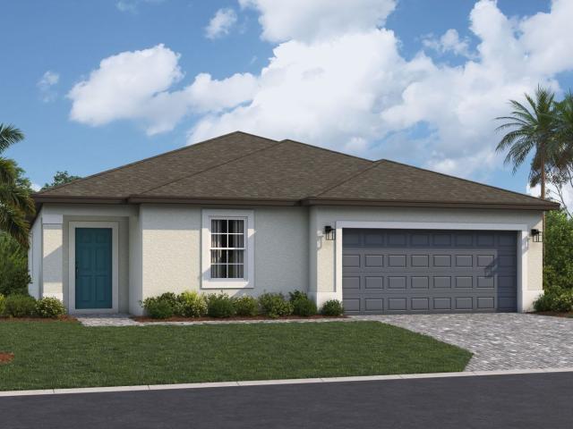 3 Bed, 2 Bath New Home plan in Lehigh Acres, FL