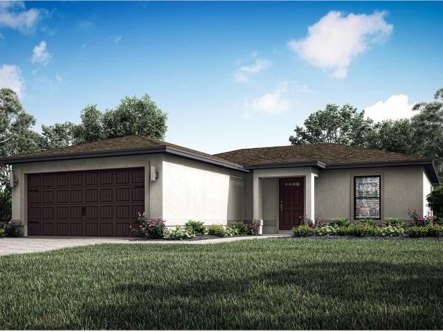 3 Bed, 2 Bath New Home plan in Lehigh Acres, FL