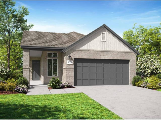 3 Bed, 2 Bath New Home plan in Liberty Hill, TX
