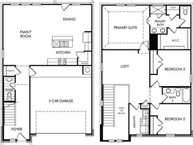 3 Bed, 2 Bath New Home plan in Liberty Hill, TX