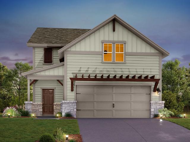 3 Bed, 2 Bath New Home plan in Liberty Hill, TX