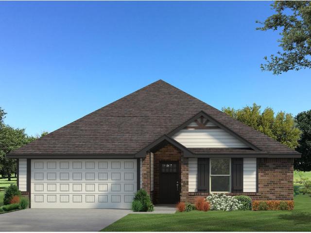 3 Bed, 2 Bath New Home plan in Moore, OK