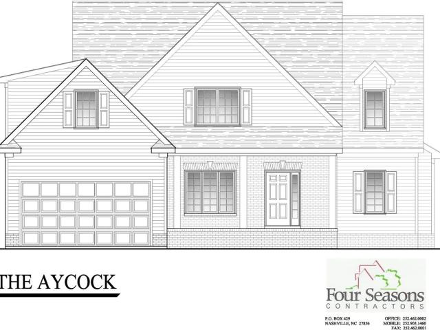 3 Bed, 2 Bath New Home plan in Nashville, NC