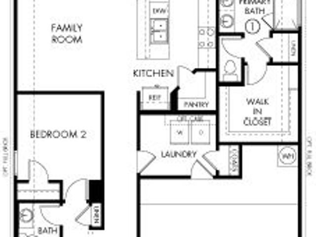 3 Bed, 2 Bath New Home plan in New Caney, TX