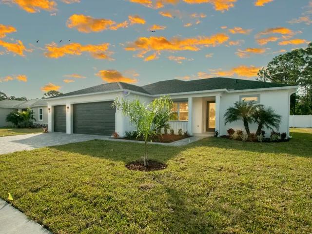 3 Bed, 2 Bath New Home plan in Palm Bay, FL