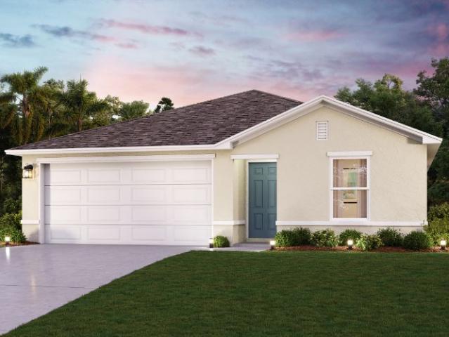 3 Bed, 2 Bath New Home plan in Palm Bay, FL