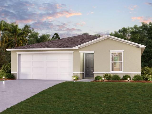 3 Bed, 2 Bath New Home plan in Palm Bay, FL
