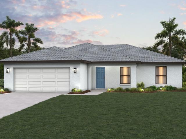 3 Bed, 2 Bath New Home plan in Palm Bay, FL