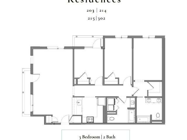 3 Bed, 2 Bath New Home plan in Pasadena, CA