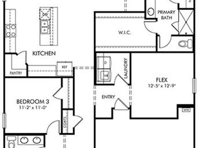 3 Bed, 2 Bath New Home plan in Pendergrass, GA