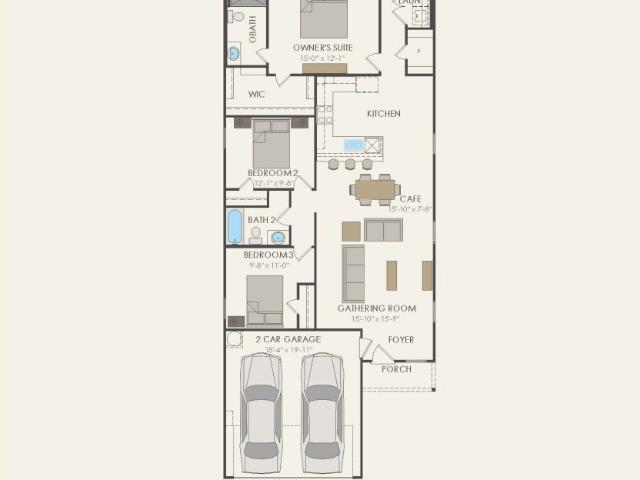 3 Bed, 2 Bath New Home plan in Princeton, TX