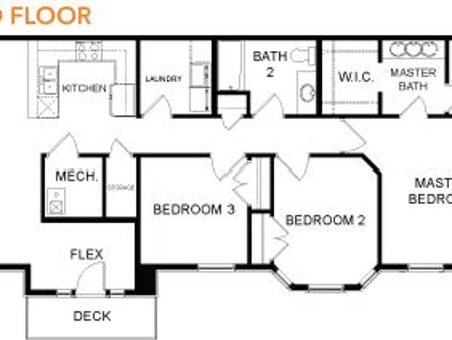 3 Bed, 2 Bath New Home plan in Riverton, UT
