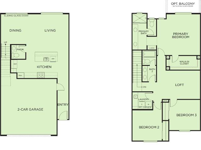 3 Bed, 2 Bath New Home plan in Santee, CA