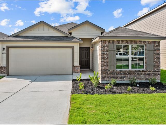 3 Bed, 2 Bath New Home plan in San Antonio, TX