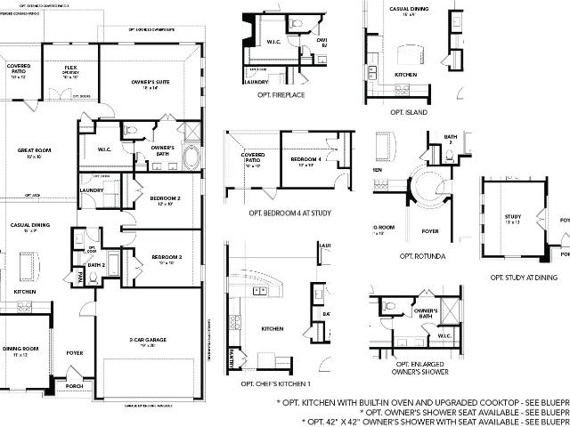 3 Bed, 2 Bath New Home plan in San Antonio, TX