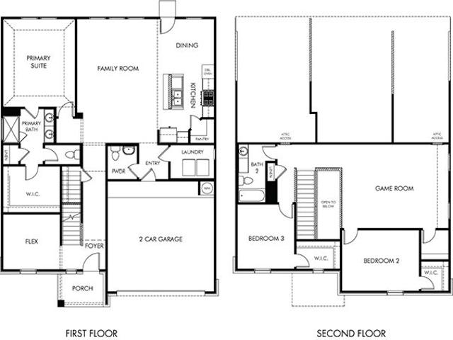 3 Bed, 2 Bath New Home plan in San Antonio, TX