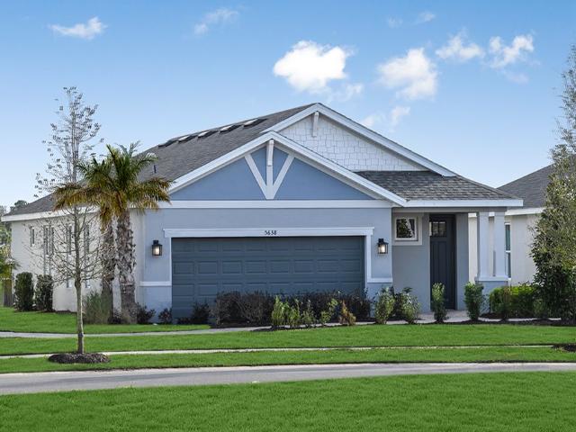 3 Bed, 2 Bath New Home plan in San Antonio, FL