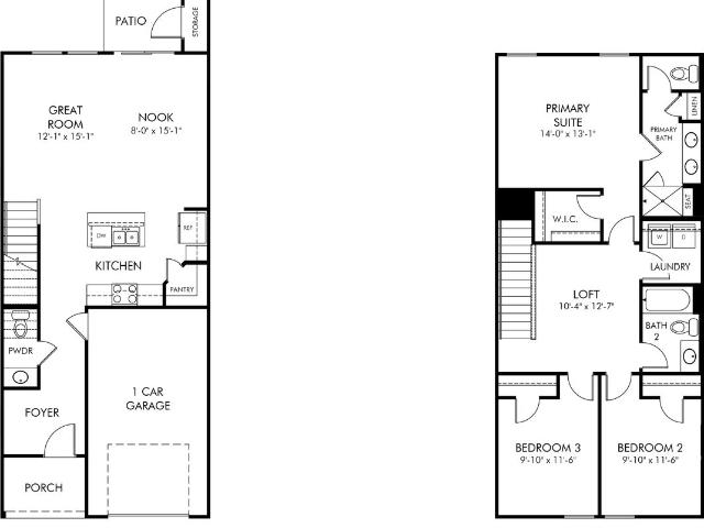 3 Bed, 2 Bath New Home plan in Salisbury, NC
