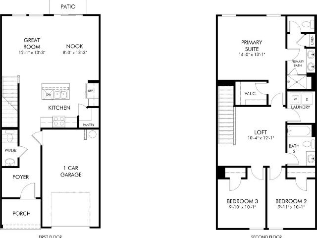 3 Bed, 2 Bath New Home plan in Salisbury, NC