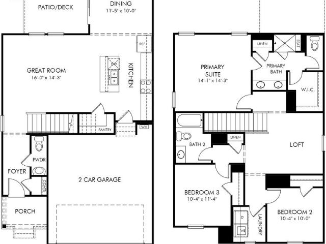 3 Bed, 2 Bath New Home plan in Shelby, NC