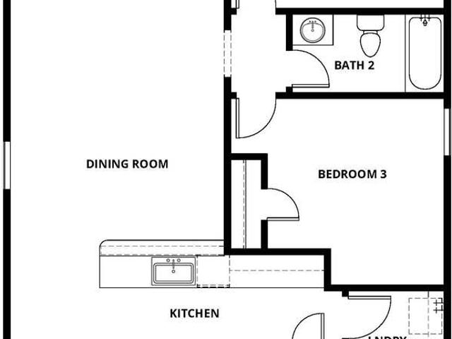 3 Bed, 2 Bath New Home plan in Sherman, TX