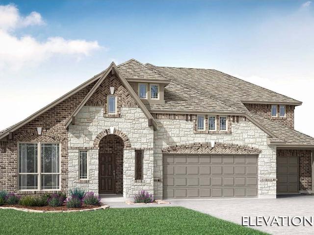 3 Bed, 3 Bath New Home plan in Burleson, TX