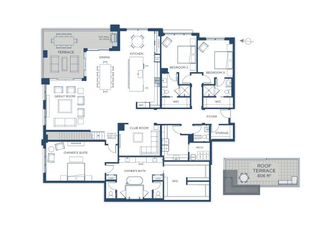 3 Bed, 3 Bath New Home plan in Naples, FL