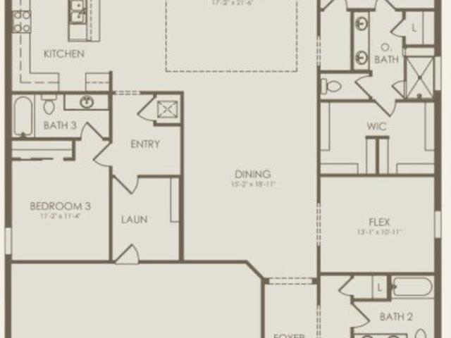 3 Bed, 3 Bath New Home plan in North Port, FL