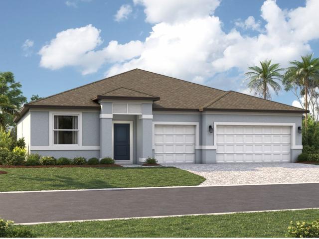 3 Bed, 3 Bath New Home plan in Parrish, FL