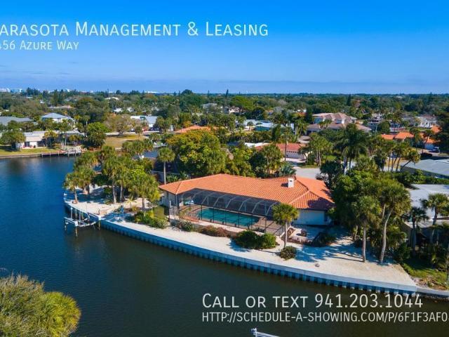 3 Bed 3 Bath Pool Home on Grand Canal in Siesta Isles near Siesta Key Village and Beach!