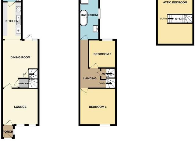 3 bed terraced house to rent in Moorbridge Lane, Stapleford. NG9 8GT