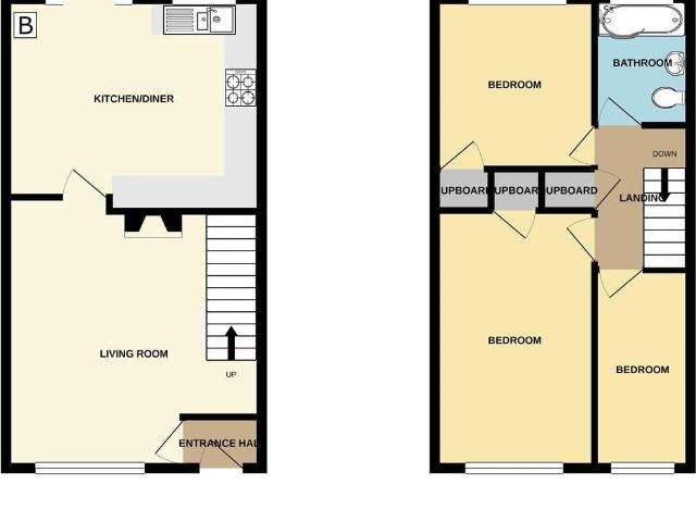 3 bed terraced house to rent in Broad Oak Drive, Stapleford. NG9 7AX