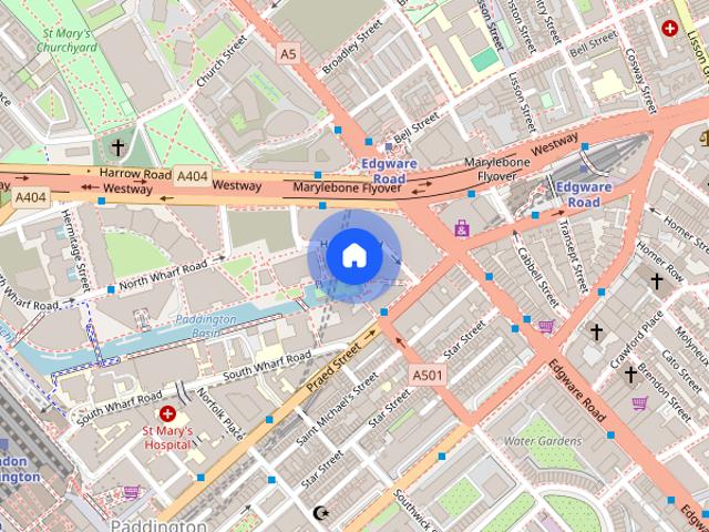 3 bed apartment to rent in Merchant Square East, London