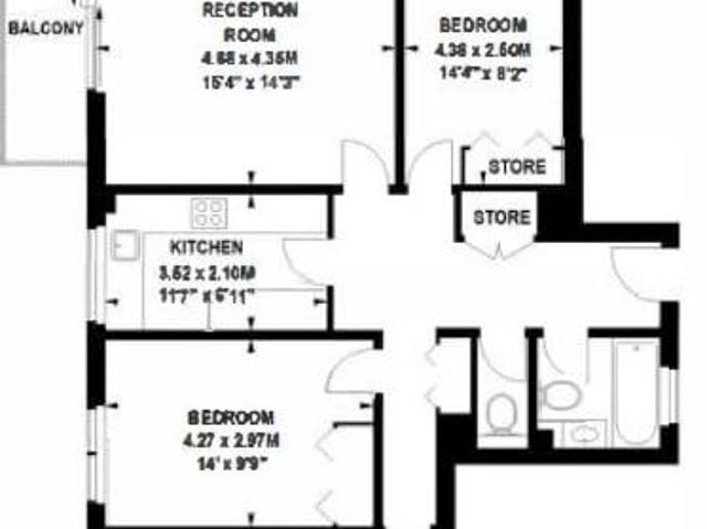 3 Bed Flat, March Court, SW15