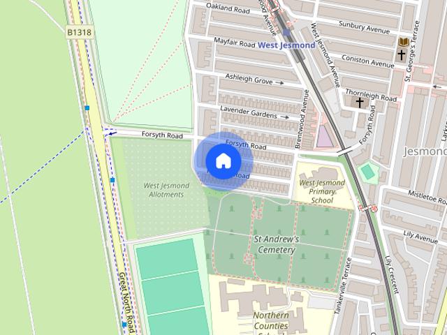 3 bed flat to rent in Fairfield Road, Newcastle Upon Tyne, NE2