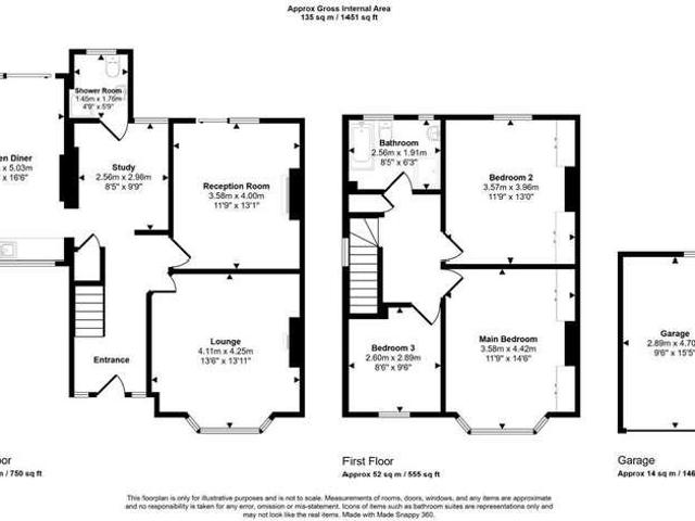 3 bed house for sale