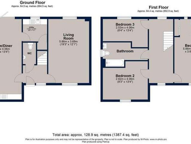 3 bed house for sale
