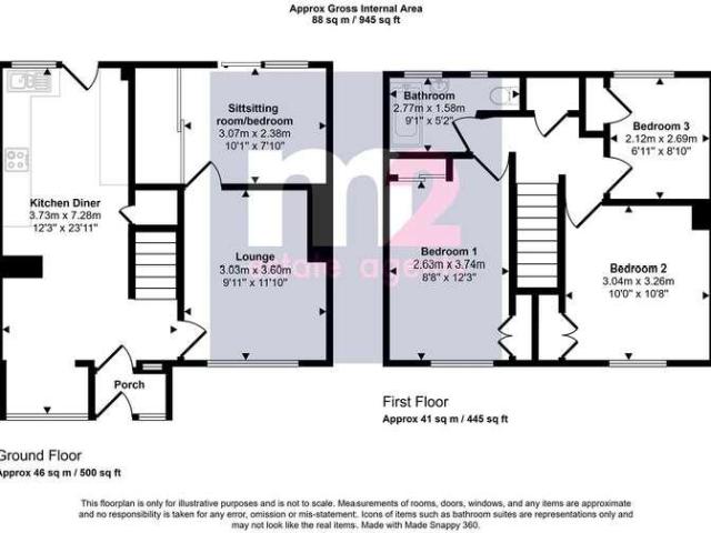 3 bed house for sale