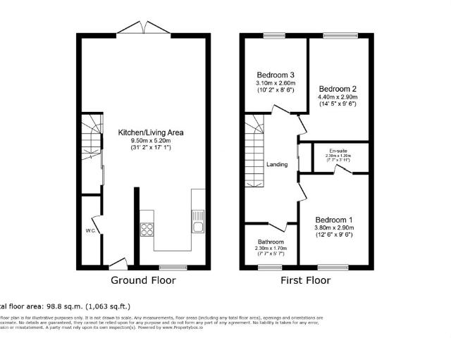 3 bed property for sale